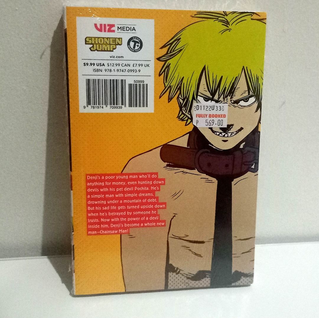 Chainsaw Man manga with plushie package for P600 (P400 if manga only), Hobbies & Toys, Books ...