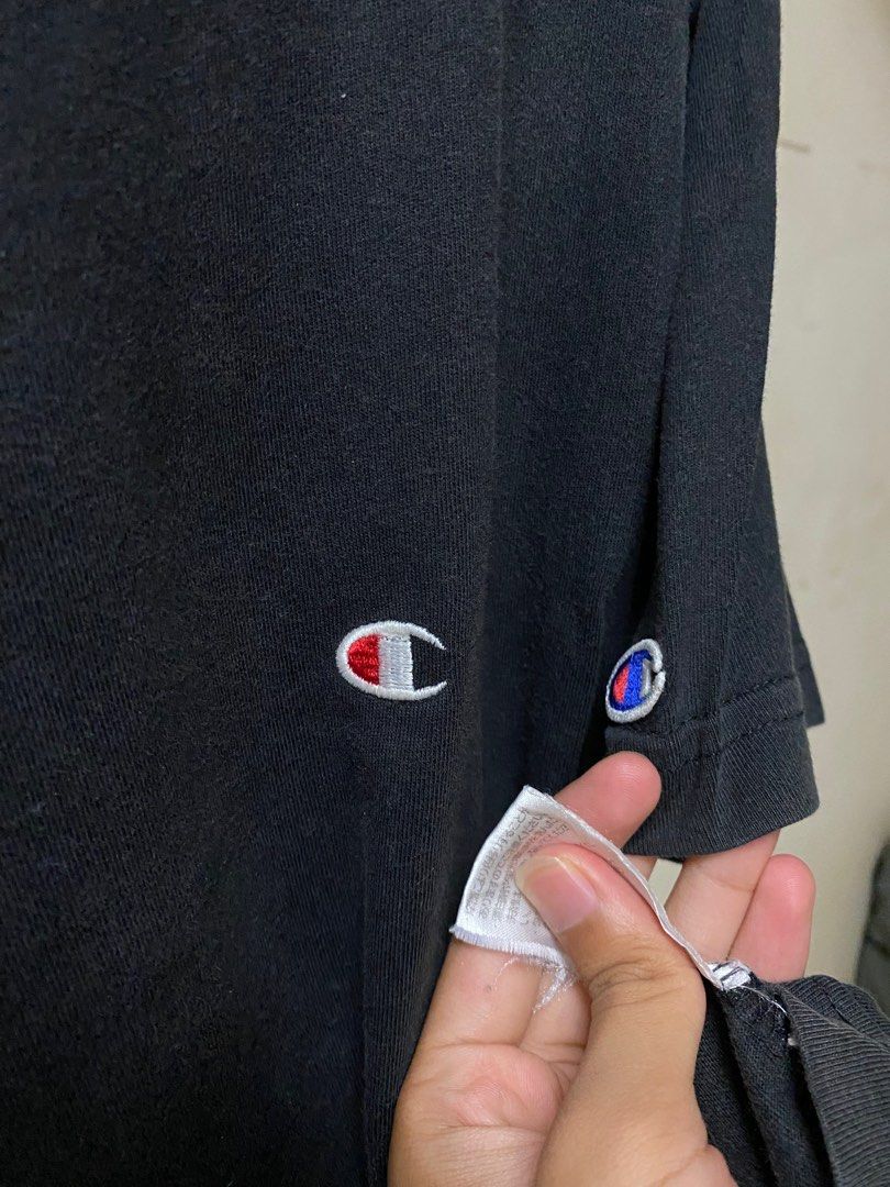 Champion side logo tshirt, Men's Fashion, Tops & Sets, Tshirts & Polo ...