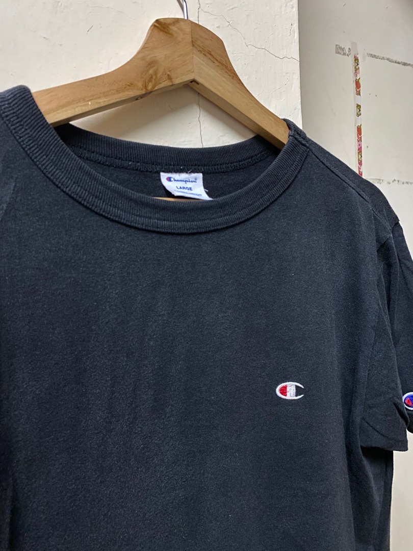 Champion side logo tshirt, Men's Fashion, Tops & Sets, Tshirts & Polo ...