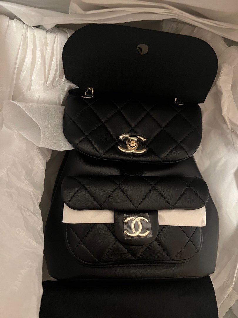 Chanel backpack Duma, Women's Fashion, Bags & Wallets, Backpacks on ...