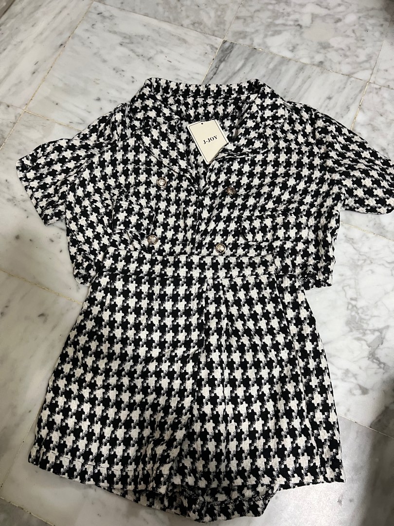 Checkered set, Women's Fashion, Dresses & Sets, Sets or Coordinates on ...