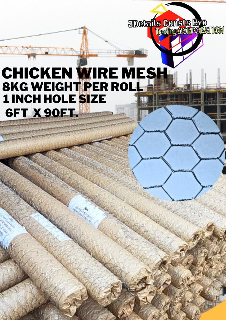 CHICKEN WIRE MESH, Furniture & Home Living, Home Improvement ...