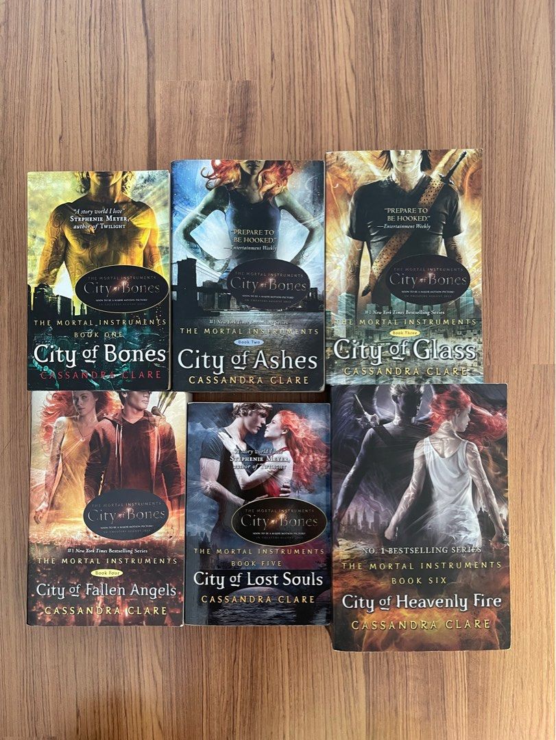 City Of Bones Book Full Series with Extra Exclusive Books, Hobbies ...