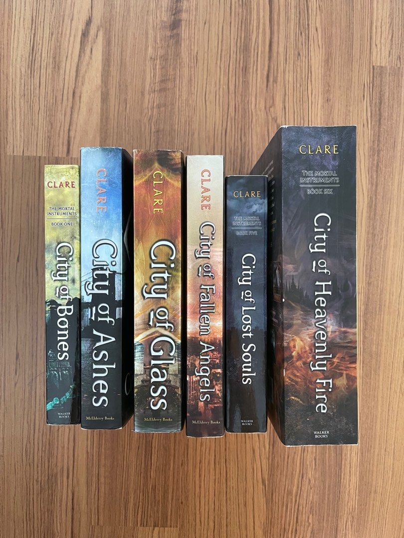 City Of Bones Book Full Series with Extra Exclusive Books, Hobbies ...