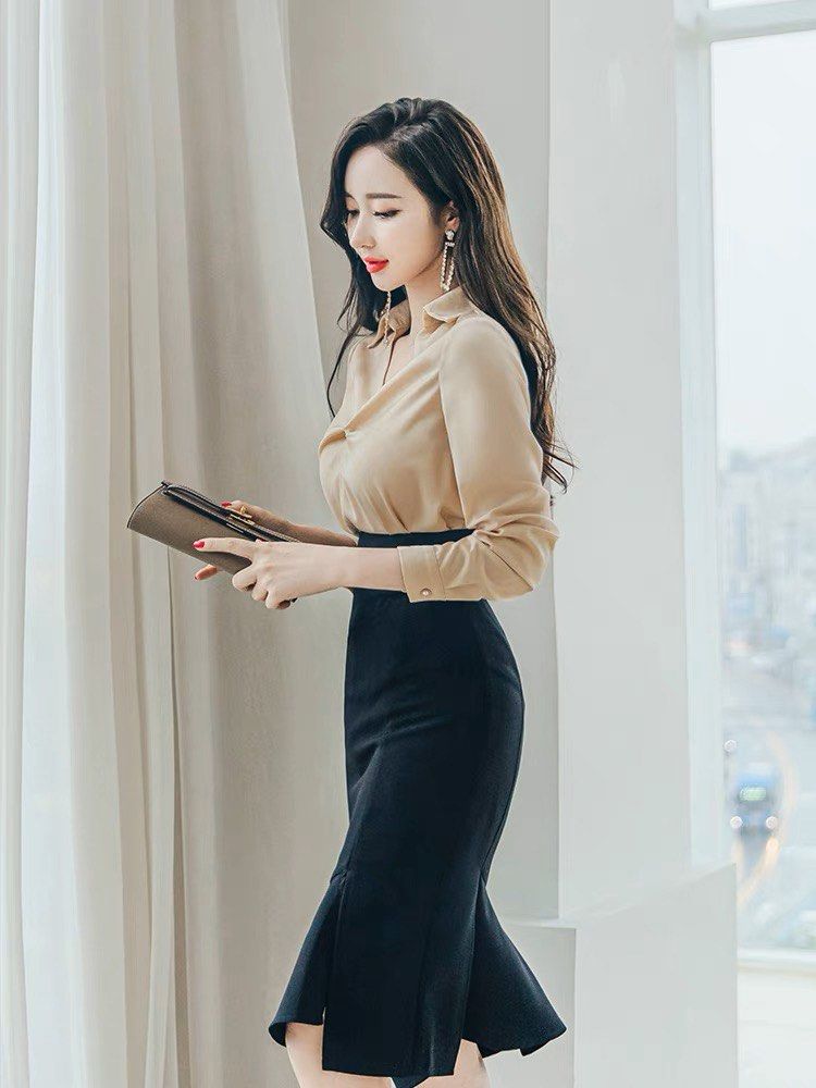 Classy office work dress, Women's Fashion, Dresses & Sets, Dresses on ...