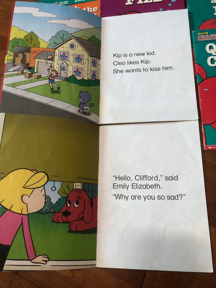 Clifford the big red dog (pack 2), Hobbies & Toys, Books & Magazines ...