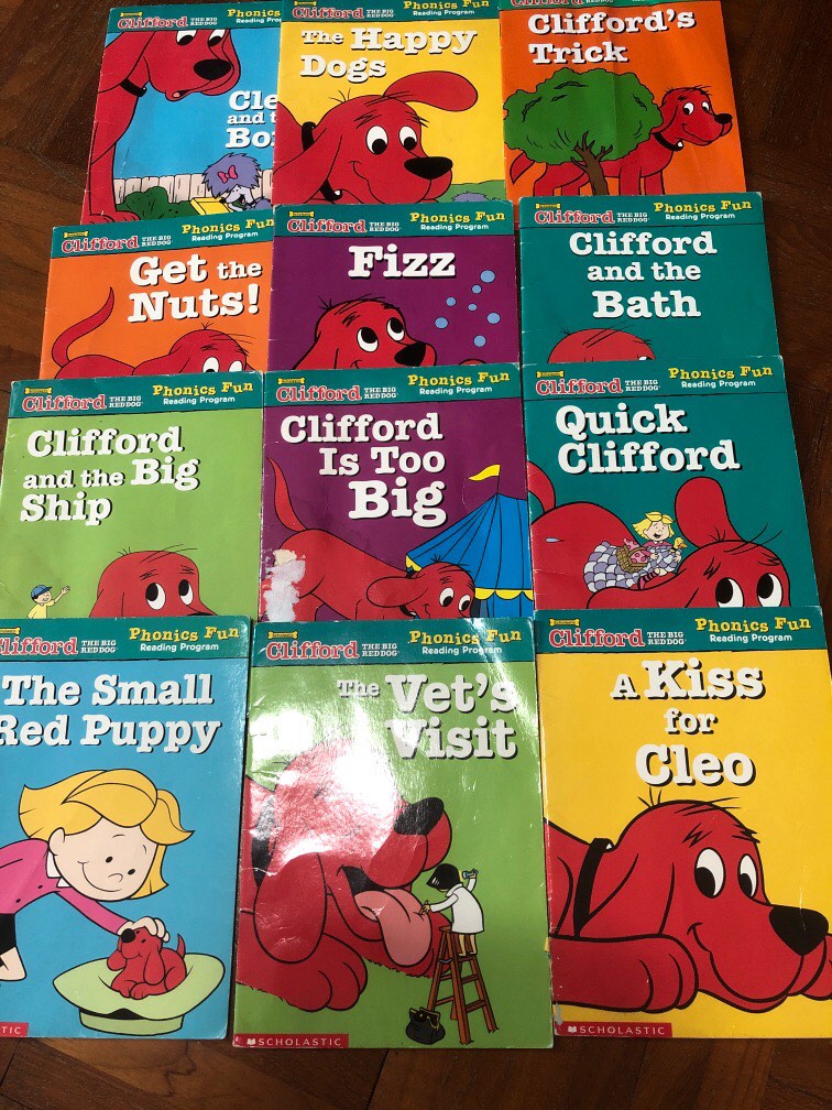 Clifford the big red dog (pack 2), Hobbies & Toys, Books & Magazines ...
