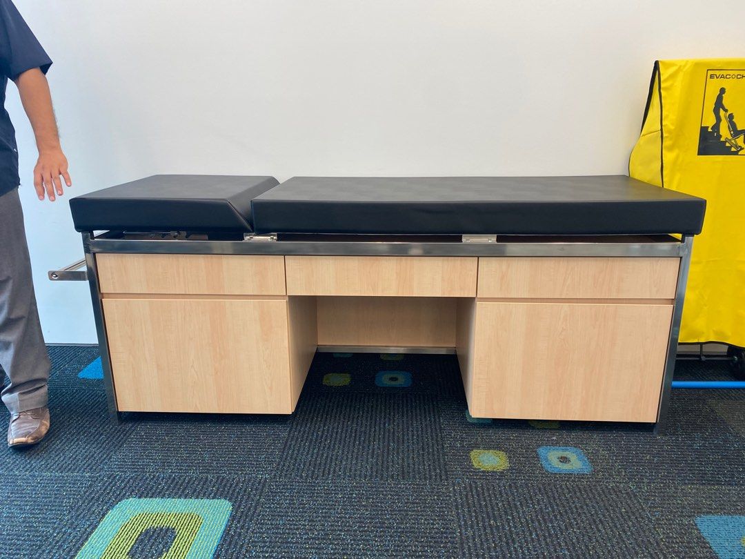 Clinic health check bed, Furniture & Home Living, Furniture, Bed Frames ...