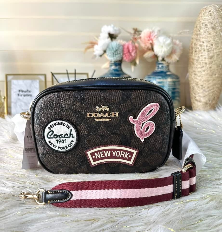 Coach Mini Jamie Ski Patch camera bag on Carousell