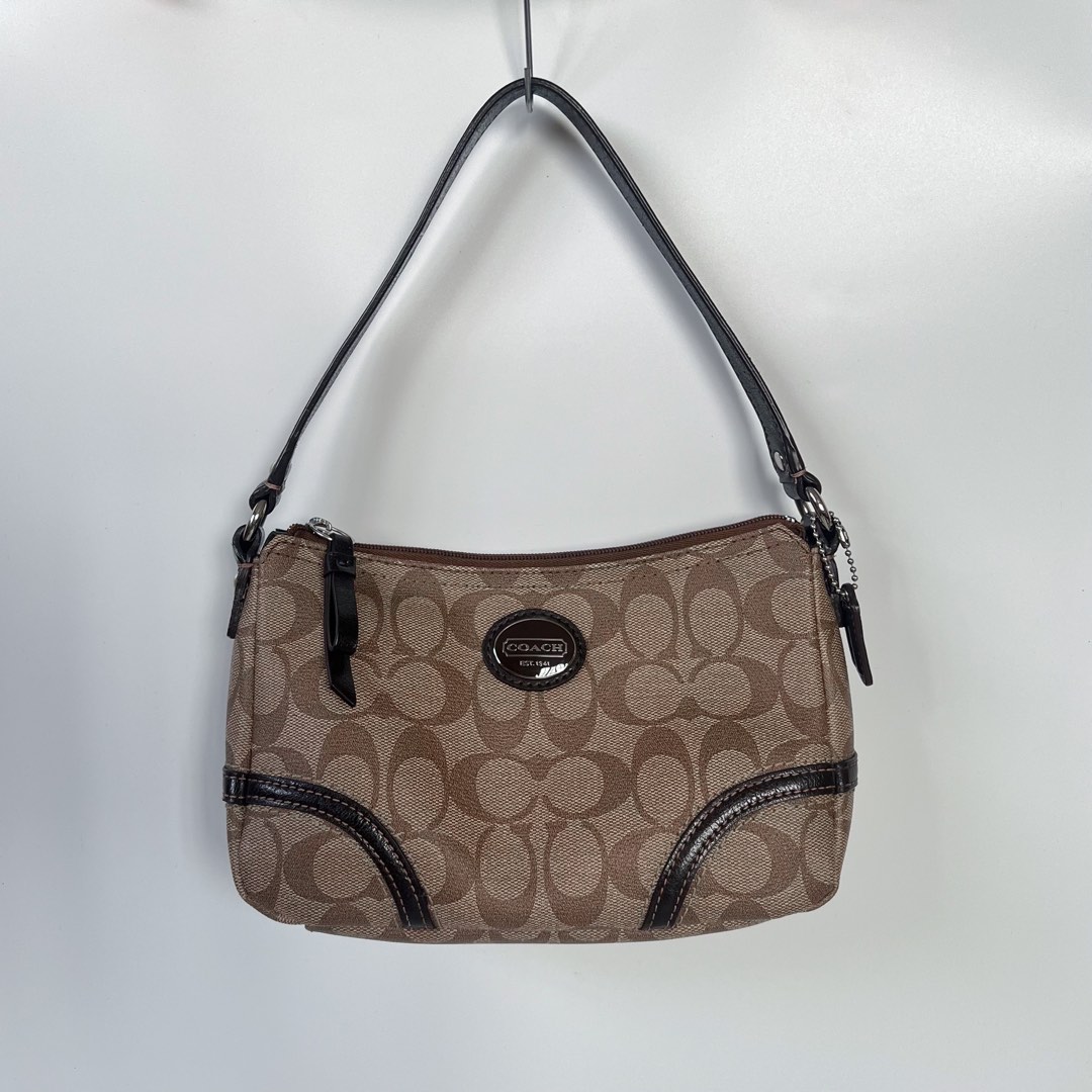 coach pvc mini kili pochette on Carousell