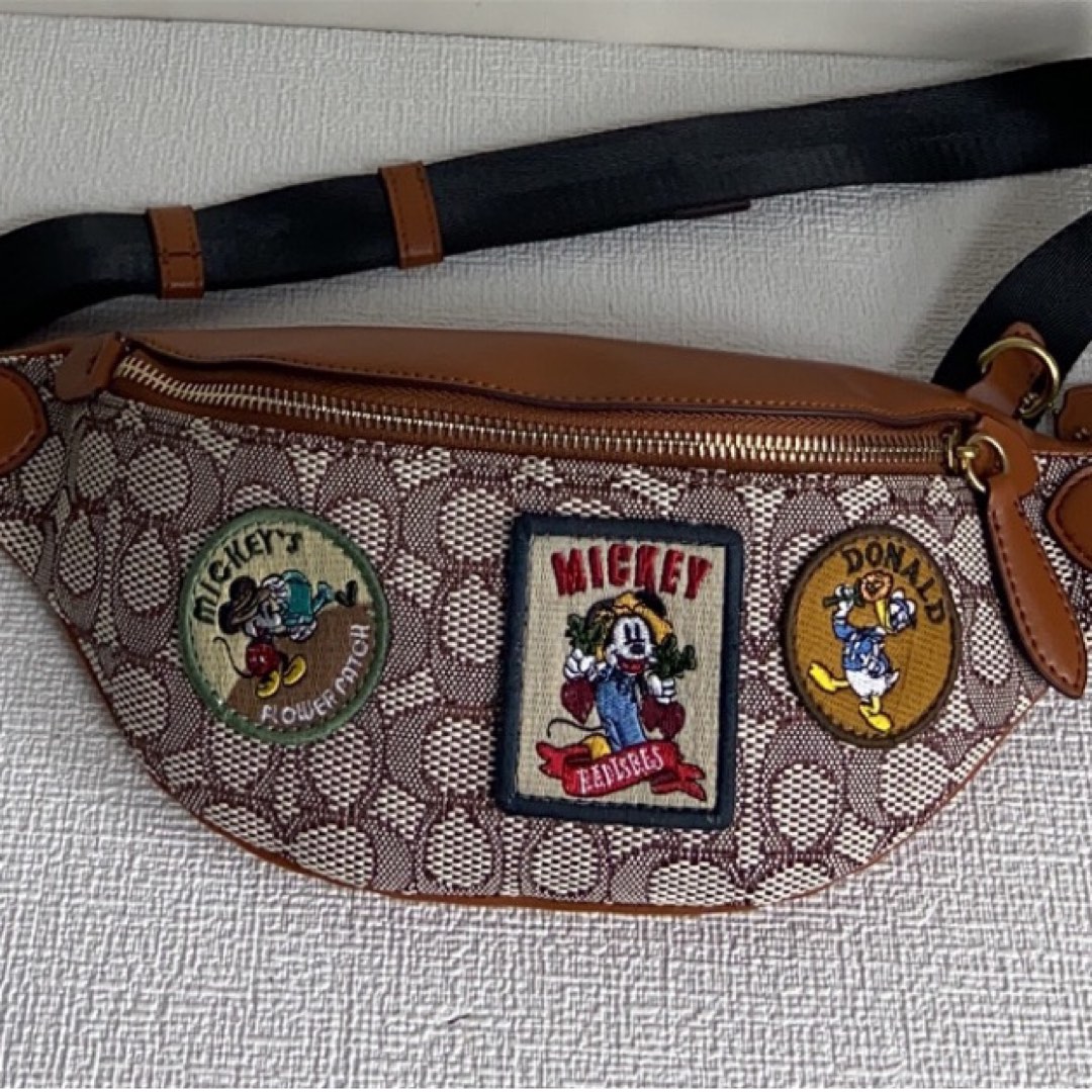 Coach X Disney Belt Bag, Men's Fashion, Bags, Sling Bags on Carousell