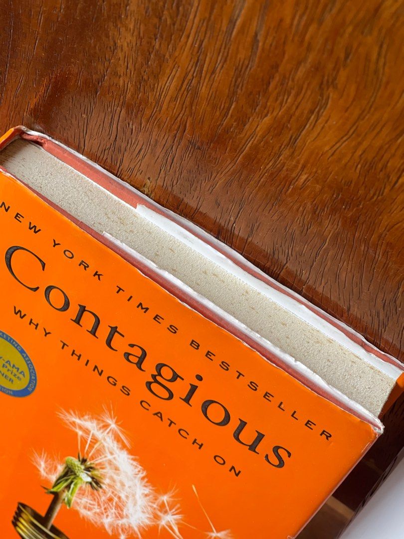 Contagious How to build word of mouth in the Digital Age Book Jonah ...