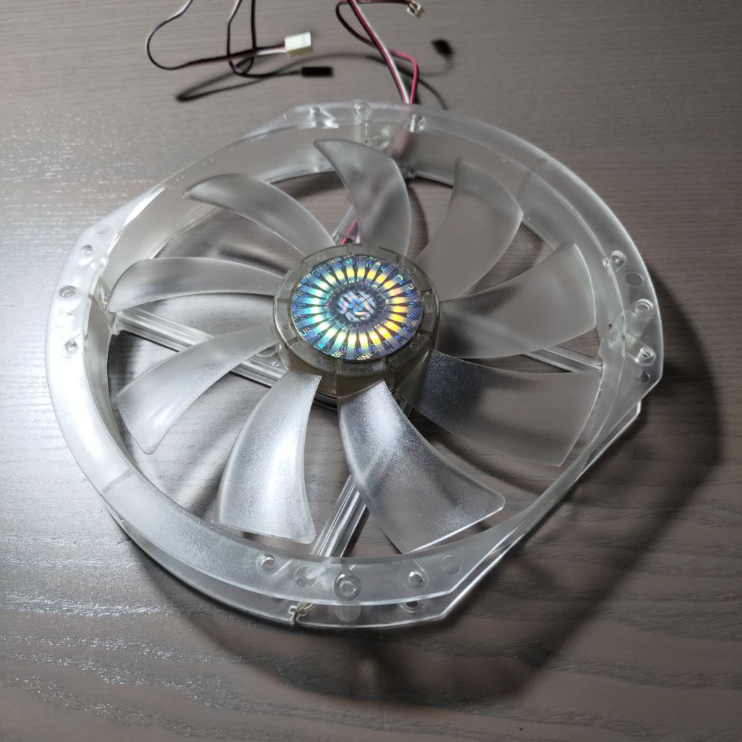 Cooler Master 230mm Fan, 3-pin DC, Sleeve Bearing Fan, Computers & Tech ...