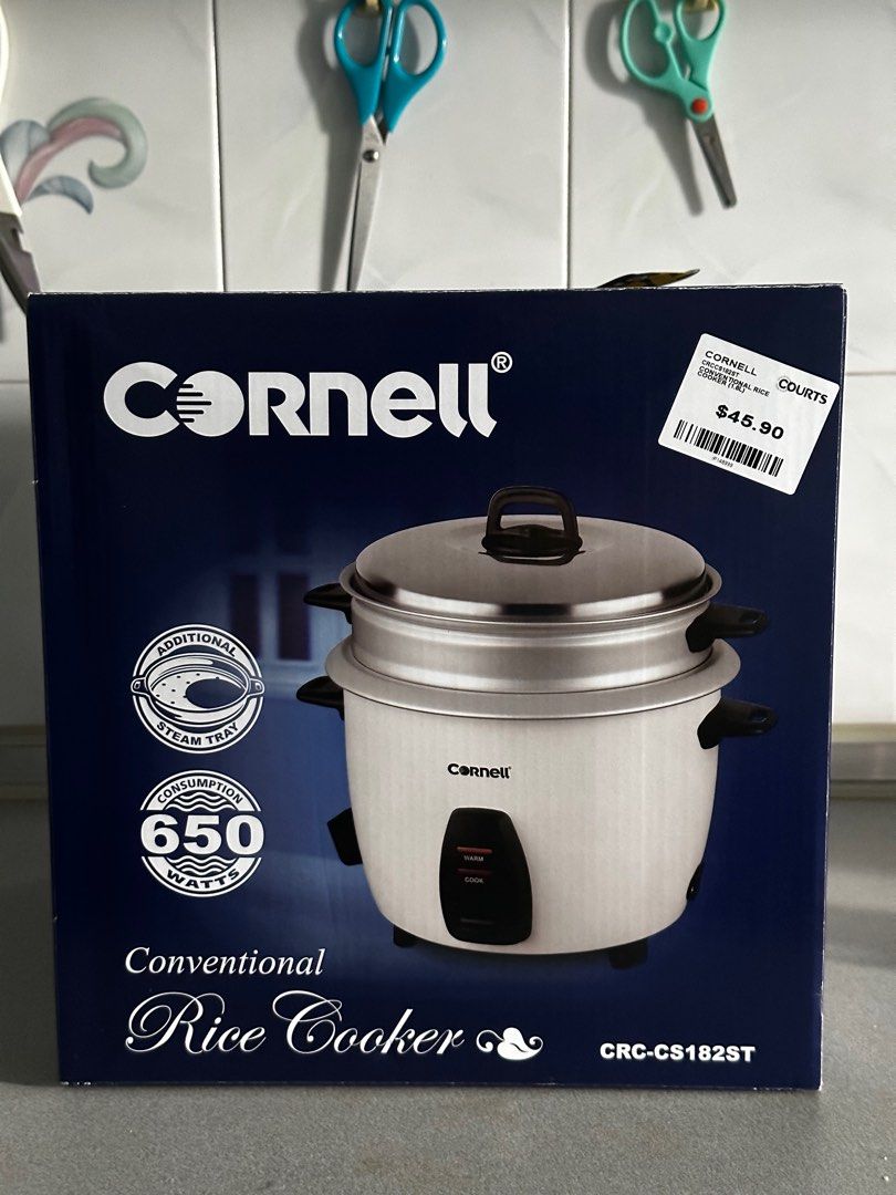 Cornell Electric Rice Cooker - 1.8L, TV & Home Appliances, Kitchen ...