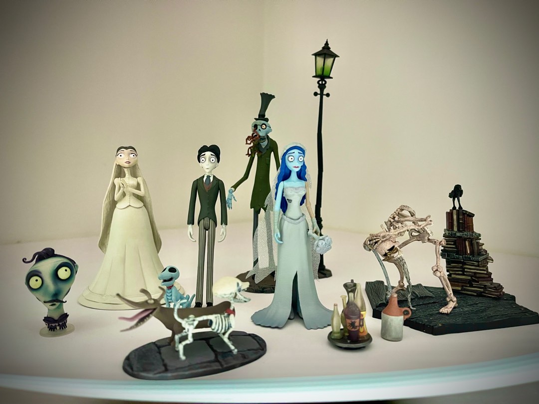 Corpse Bride mini figures, Hobbies & Toys, Memorabilia & Collectibles ...