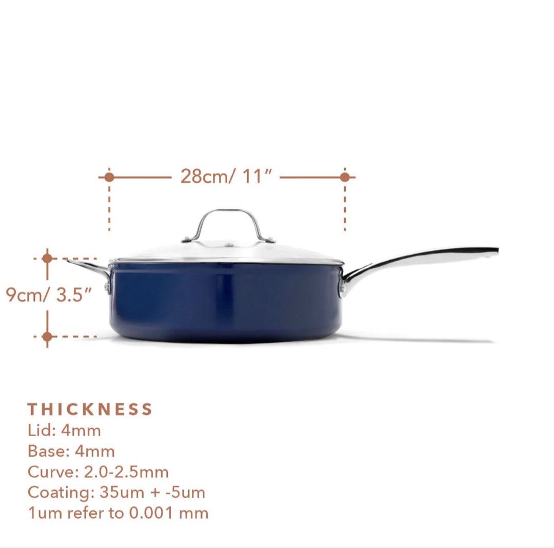 Cosmic Cookware Cosmo Pan 28cm, Furniture & Home Living, Kitchenware & Tableware, Other ...