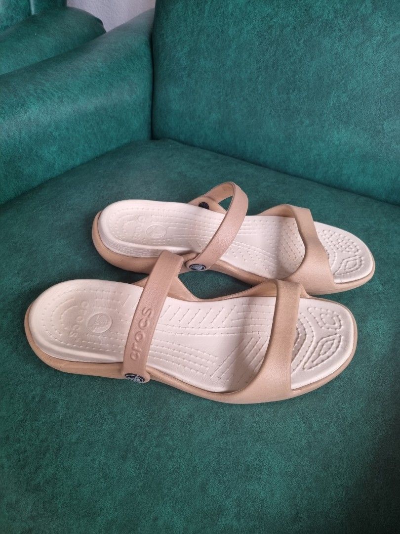 Crocs Double Strap Slip Ons on Carousell