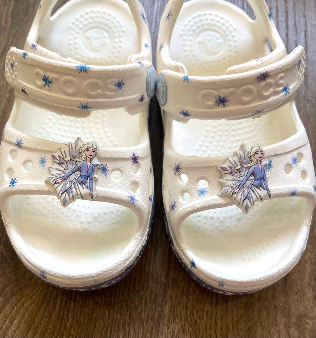 Crocs Frozen Elsa, Babies & Kids, Babies & Kids Fashion on Carousell