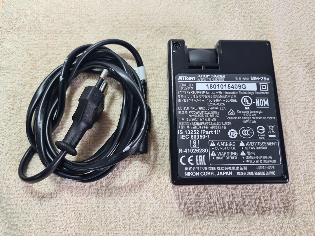 D850 BATTERY CHARGER, Photography, Photography Accessories, Batteries ...