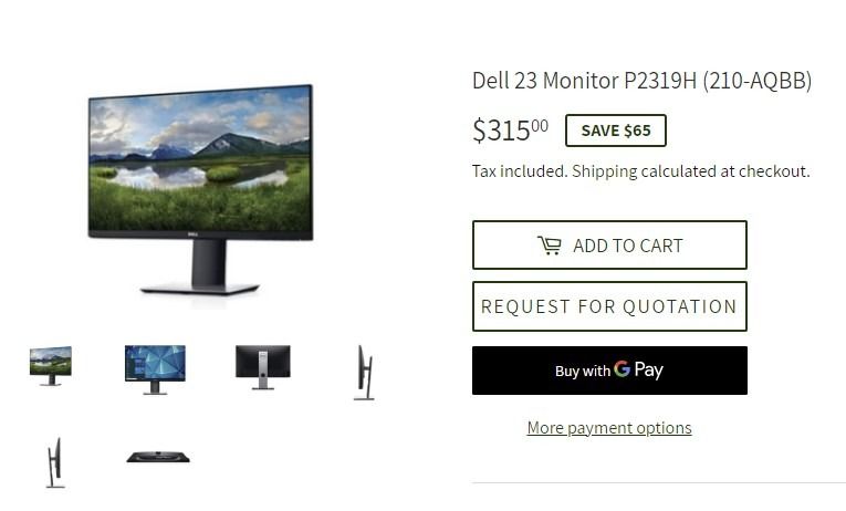 Dell Monitor - P2391H, Computers & Tech, Parts & Accessories, Monitor ...