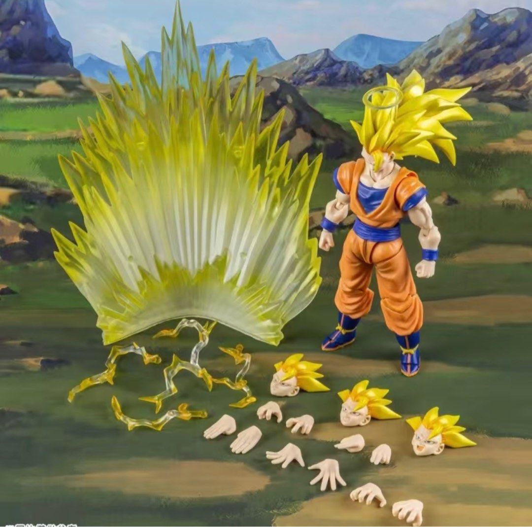 Demonical Fit SHF Dragonball Z Super Saiyan 3 Goku (GOLDEN STORM ...