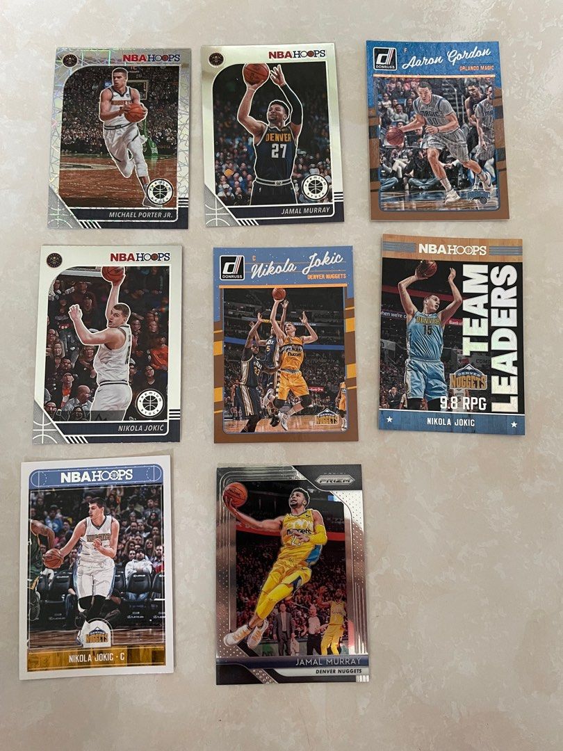 Denver Nuggets Cards/ Jokic/ Jamal Murray/ Aaron Gordon/ MPJ, Hobbies ...