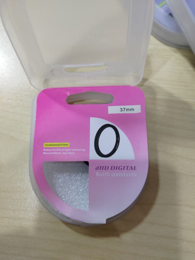 dHD Digital graduated filter 37mm roHS standard, Photography, Lens ...