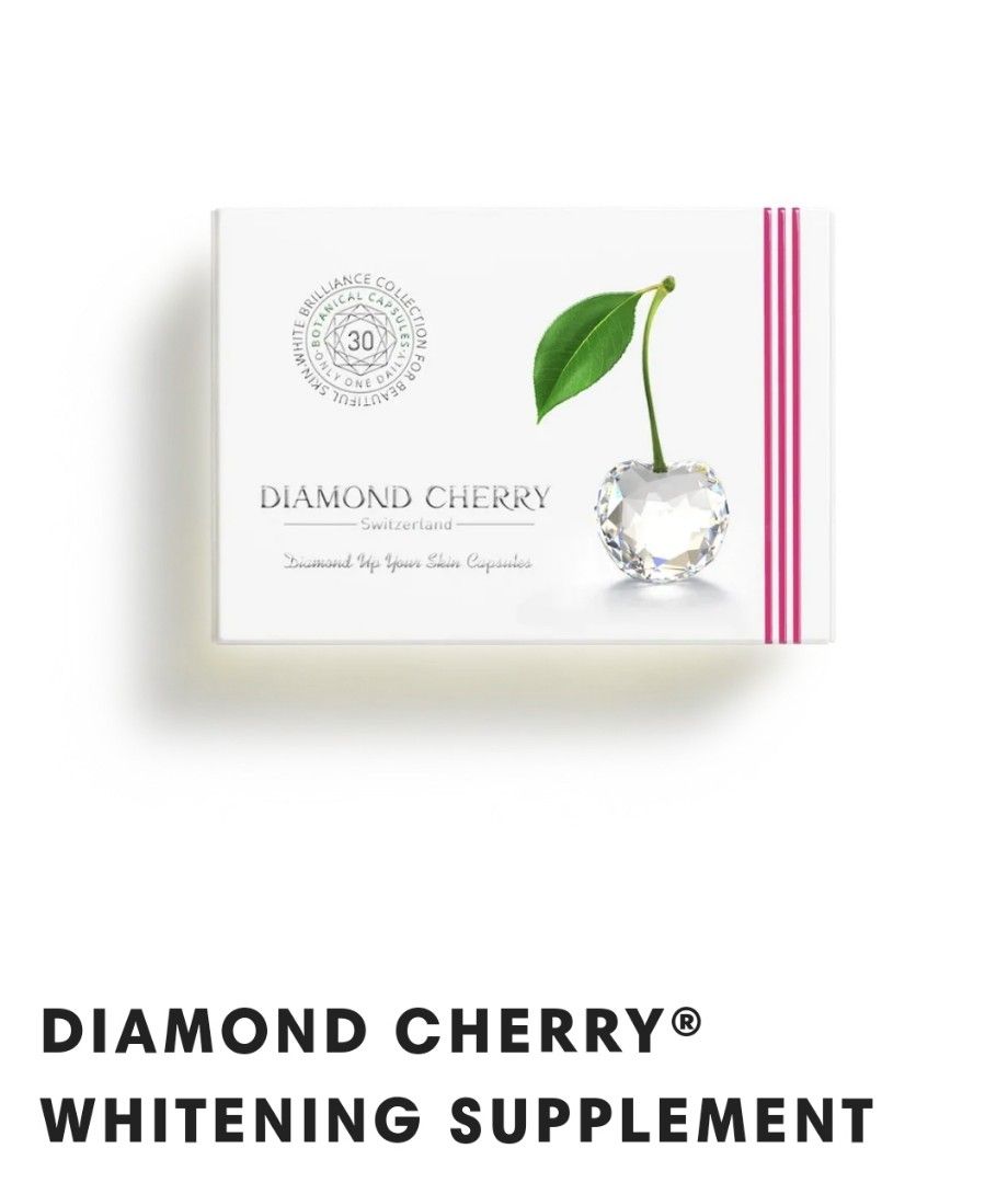 Diamond Cherry Whitening Oral Supplement Brand new, Health & Nutrition, Health Supplements ...