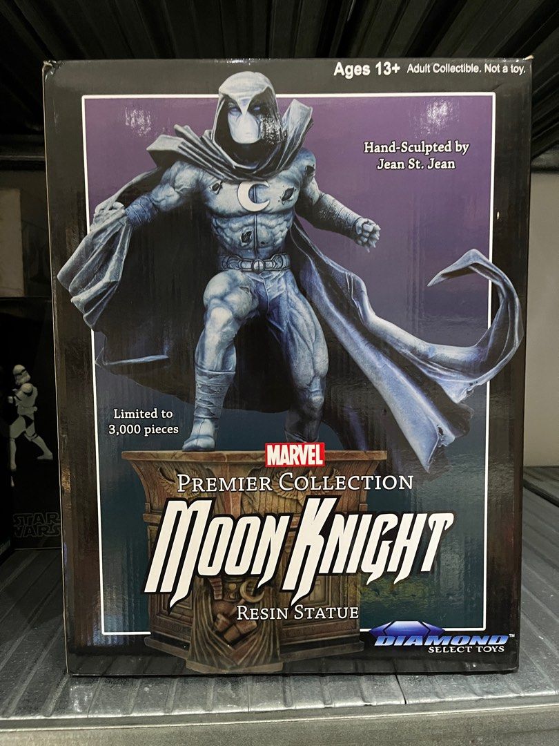 Diamond select statues for sale spider man iron man wolverine moon ...