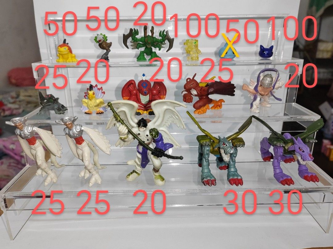 Digimon Figures, Hobbies & Toys, Toys & Games on Carousell
