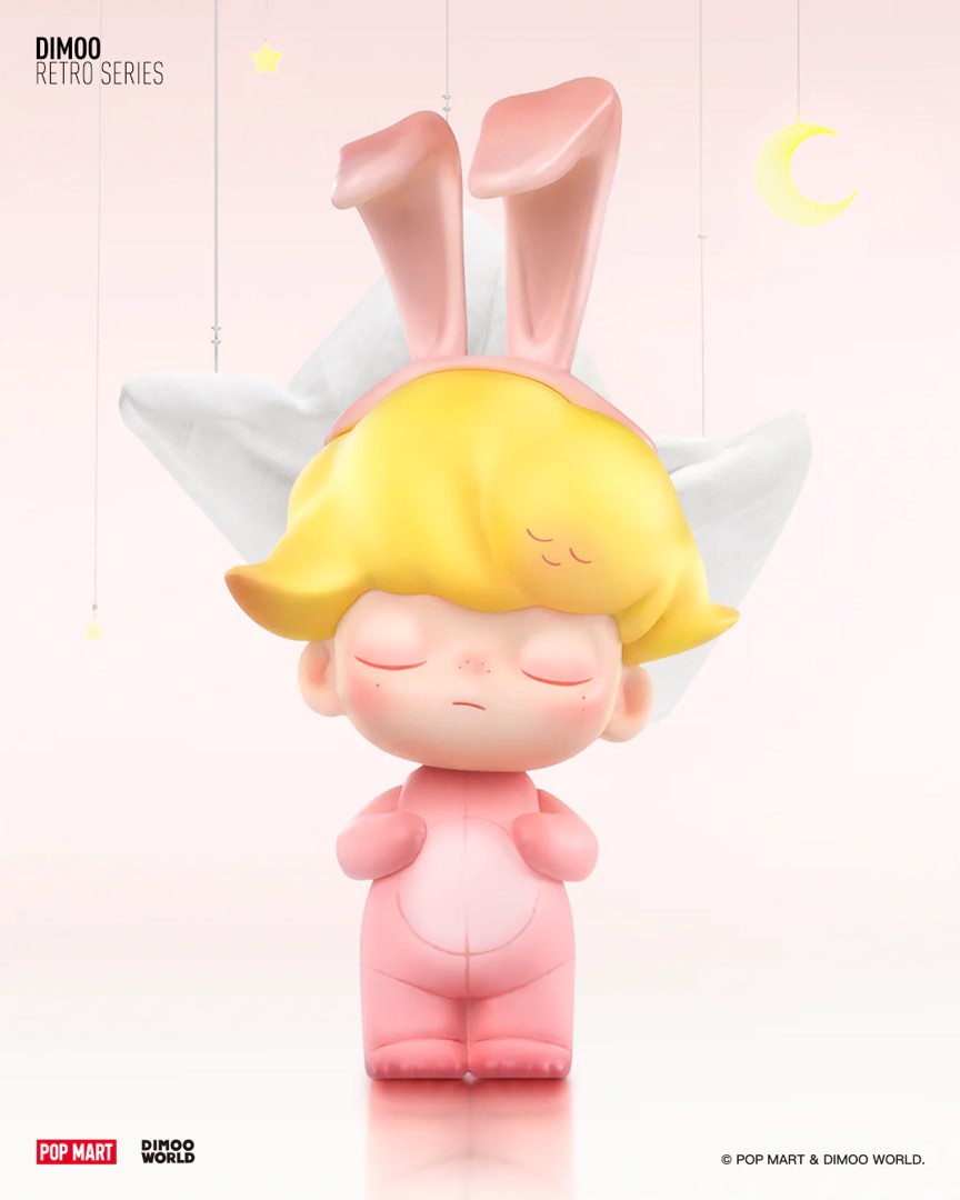 Dimoo Retro Pajamas Rabbit, Hobbies & Toys, Toys & Games on Carousell