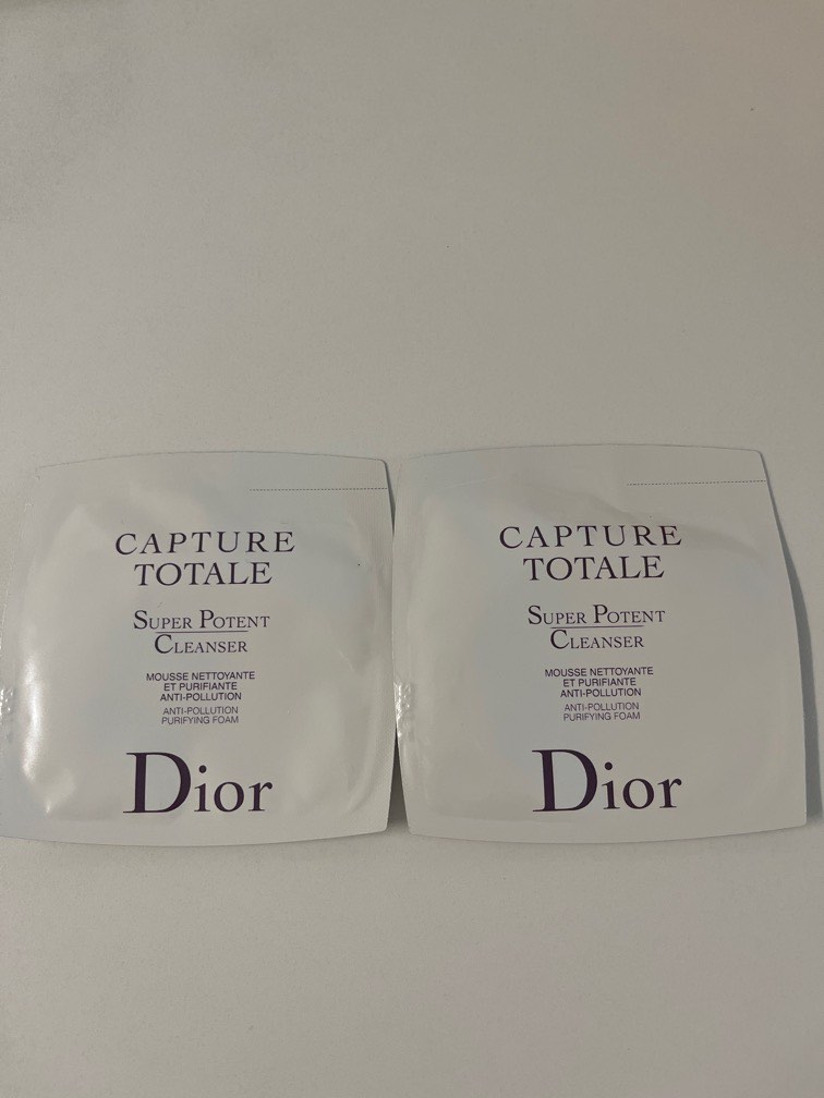 DIOR Capture Totale Super Potent Cleanser Sample, Beauty & Personal ...