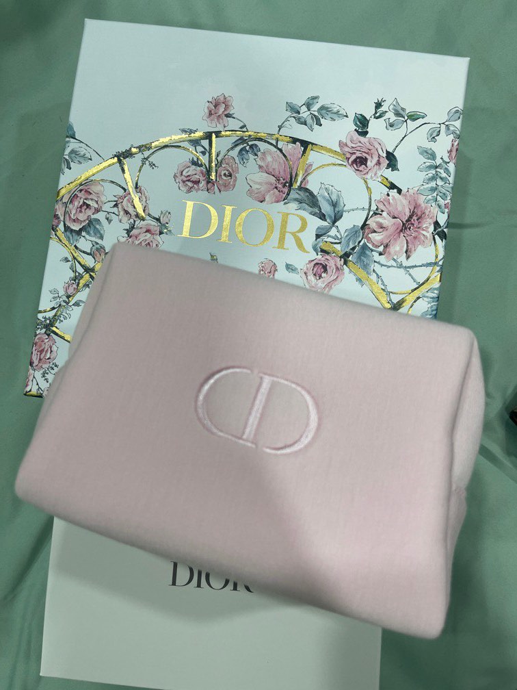Dior Makeup Pouch, Women's Fashion, Bags & Wallets, Purses & Pouches on ...