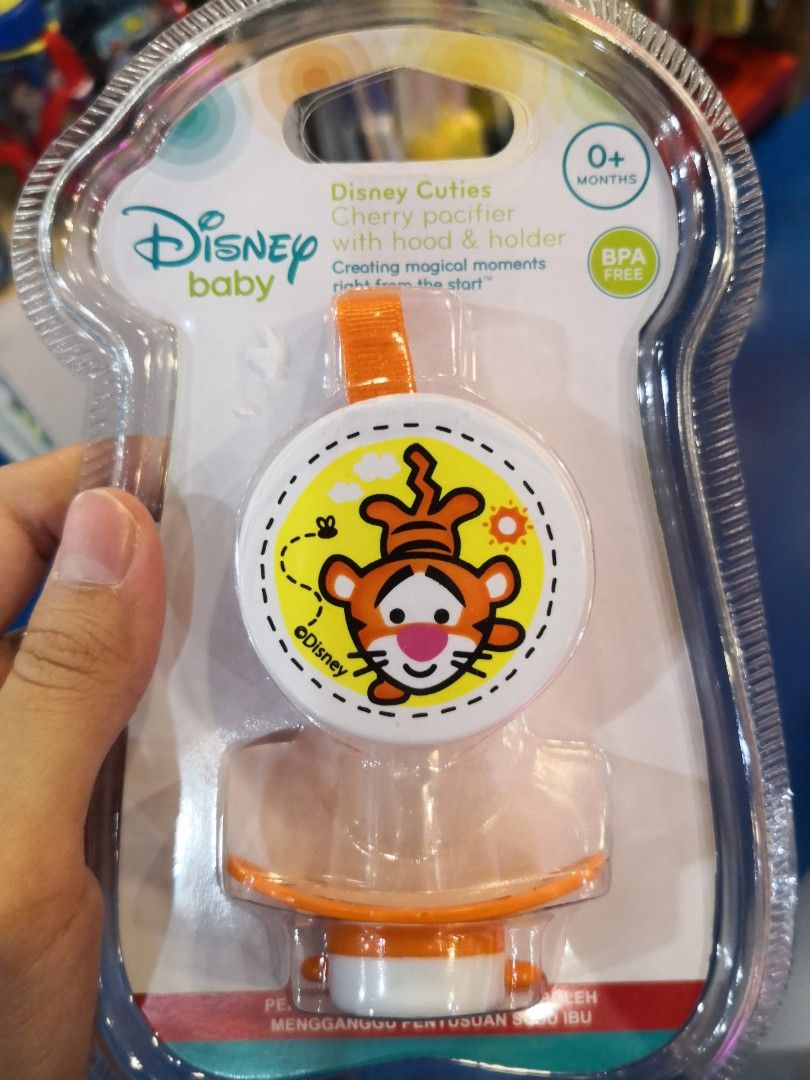 Disney Baby Pacifier with tali, Babies & Kids, Nursing & Feeding ...