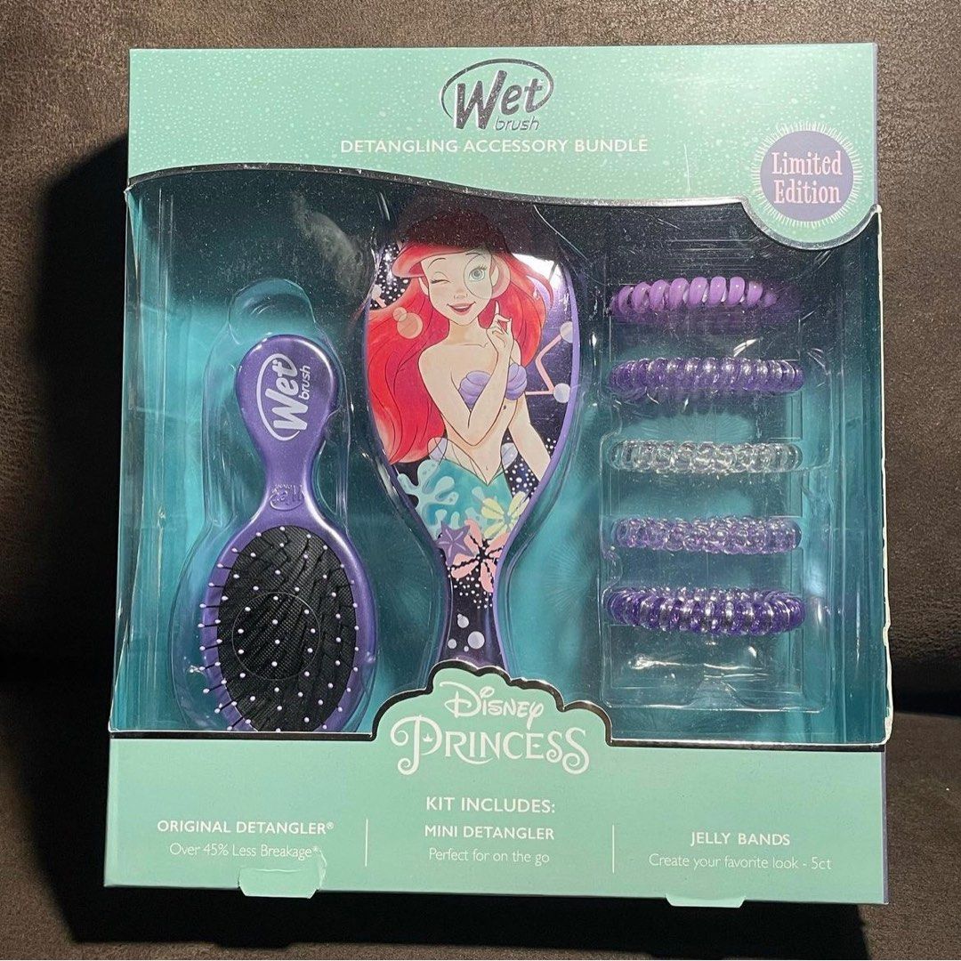 Disney Princess Collection Wet Brush Set Featuring Ariel On Carousell 8933
