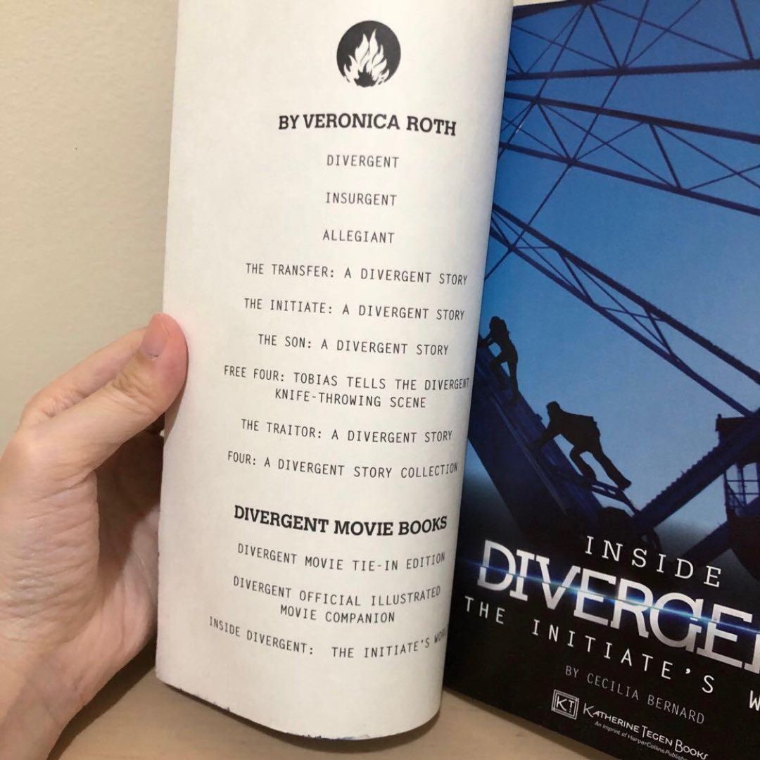 Divergent Novel / Movie / Film, Buku & Alat Tulis, Buku di Carousell