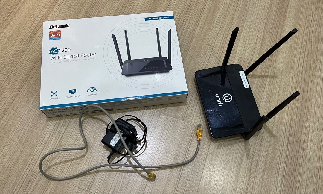 D-Link Wifi Gigabit Router Unifi, Computers & Tech, Parts & Accessories ...