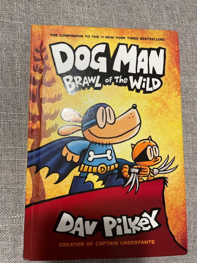 Dog Man Brawl of the Wild, 興趣及遊戲, 書本 & 文具, 漫畫 - Carousell