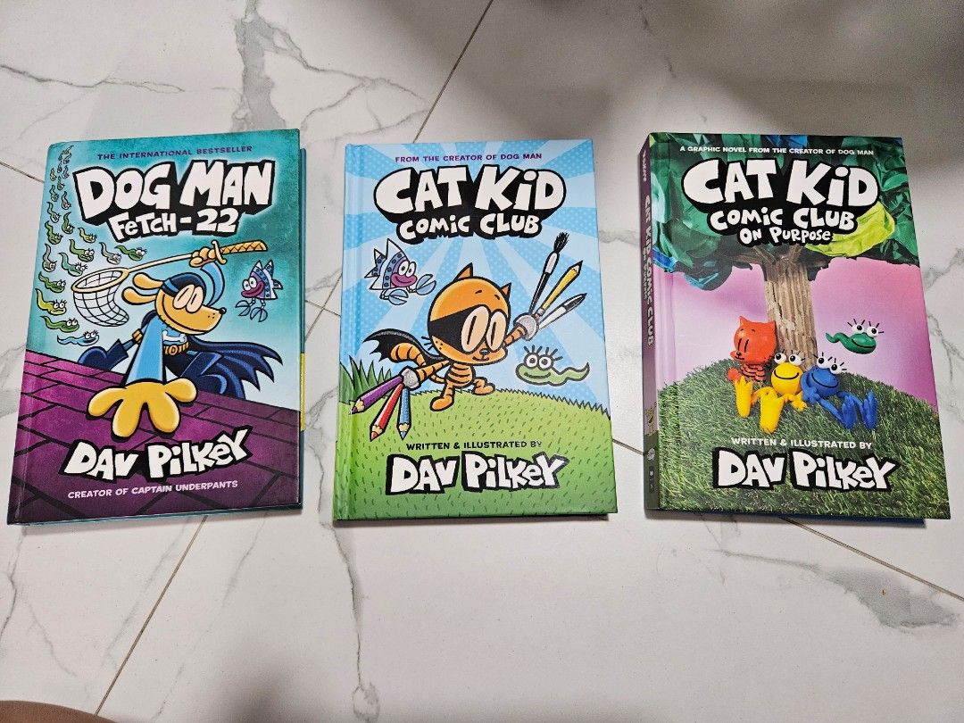 Dog Man Cat Kid, Hobbies & Toys, Books & Magazines, Fiction & Non ...