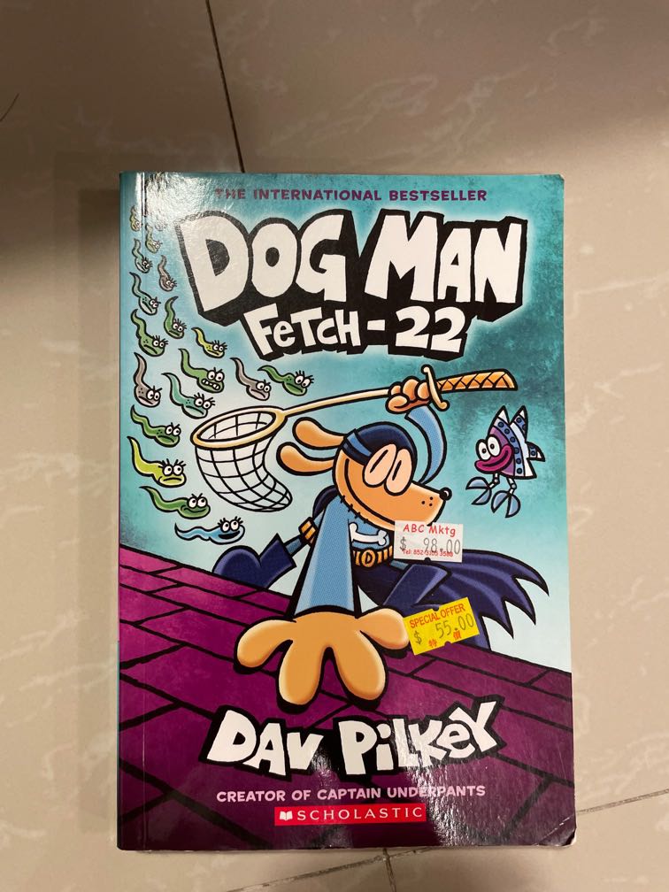 Dog Man Fetch-22, 興趣及遊戲, 書本 & 文具, 漫畫 - Carousell