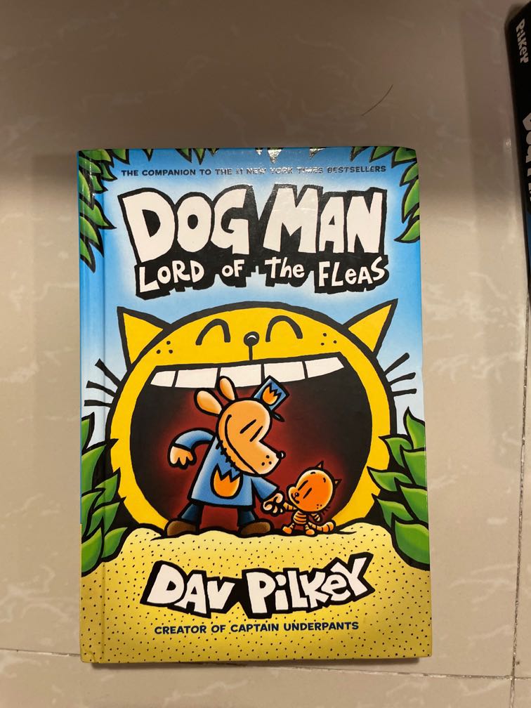 Dog Man Lord of the Fleas, 興趣及遊戲, 書本 & 文具, 漫畫 - Carousell