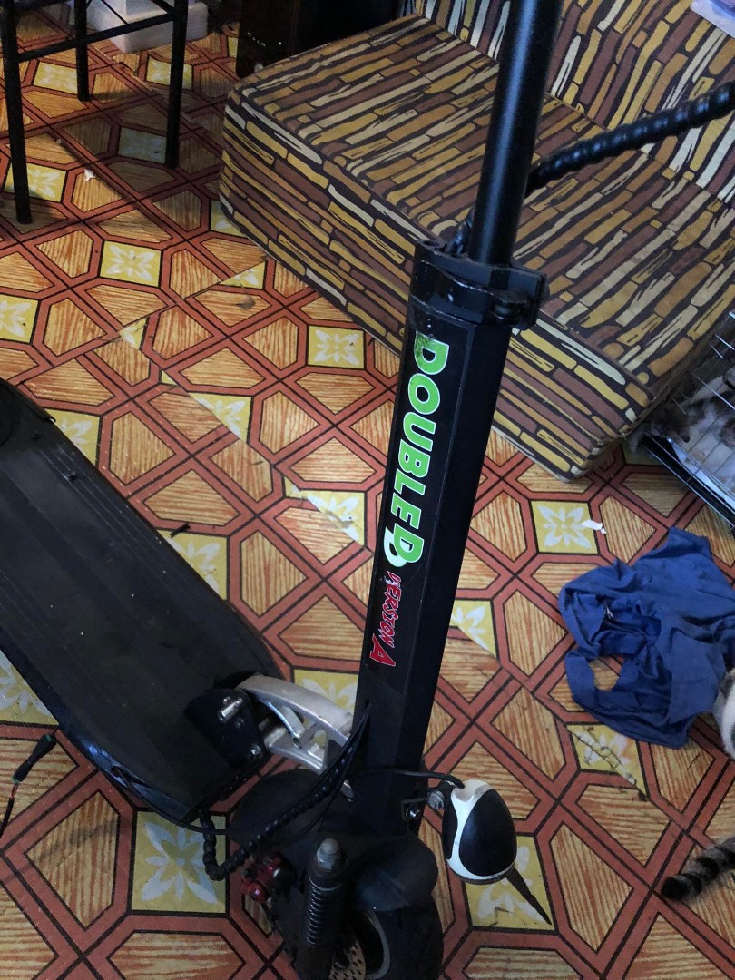 Double D Electric Scooter (Highly Negotiable) - Up to 5k LP. fix meetup ... Double D Electric Scooter (Highly Negotiable) - Up to 5k LP. fix meetup ...