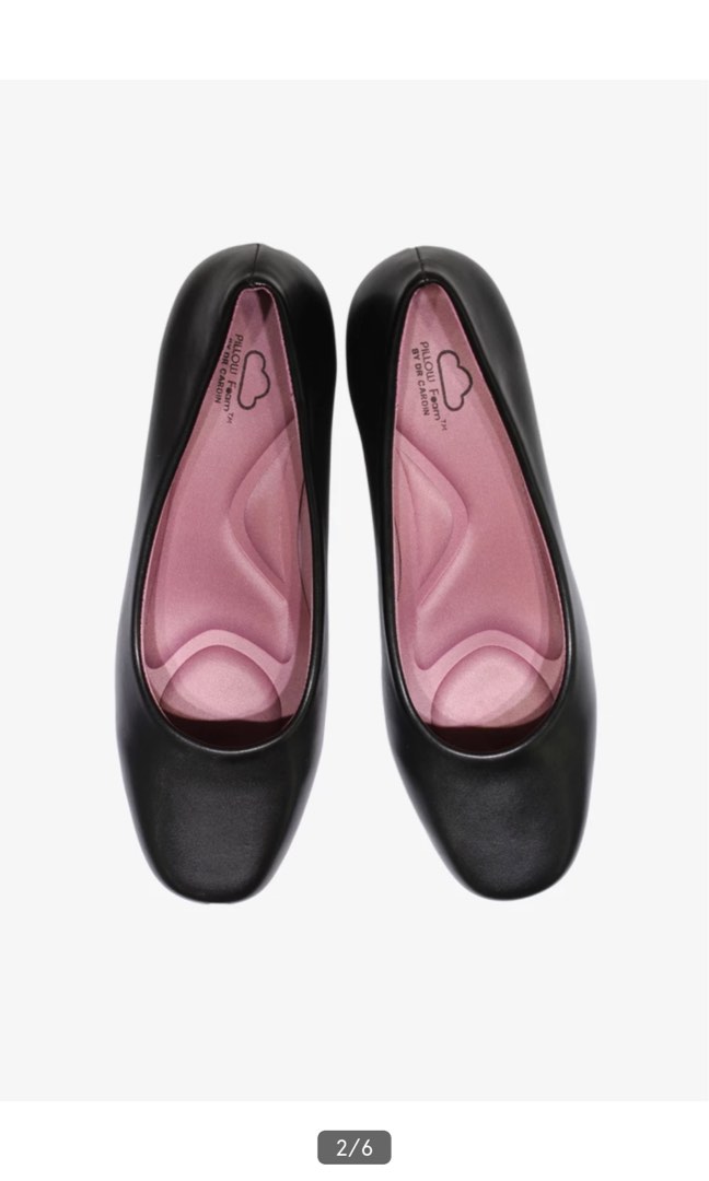 Dr Cardin Black Court PVC Heels, Women's Fashion, Footwear, Heels on ...