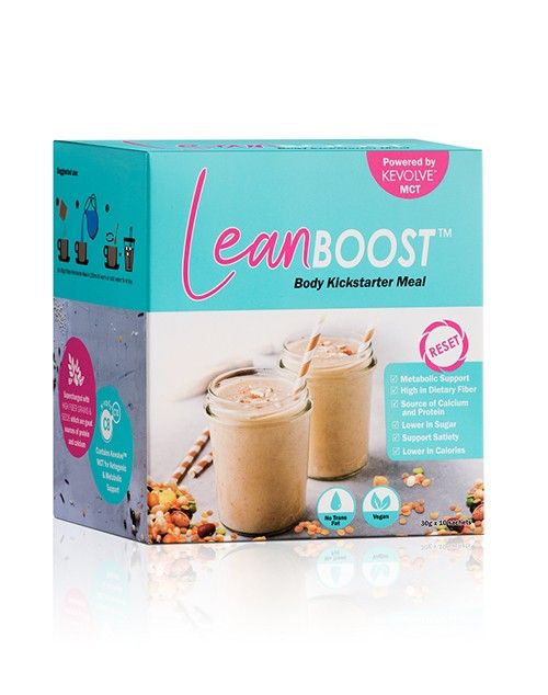 Dr. MCT® LeanBOOST Kickstarter Multigrain Drink 10s x 30g, Health ...