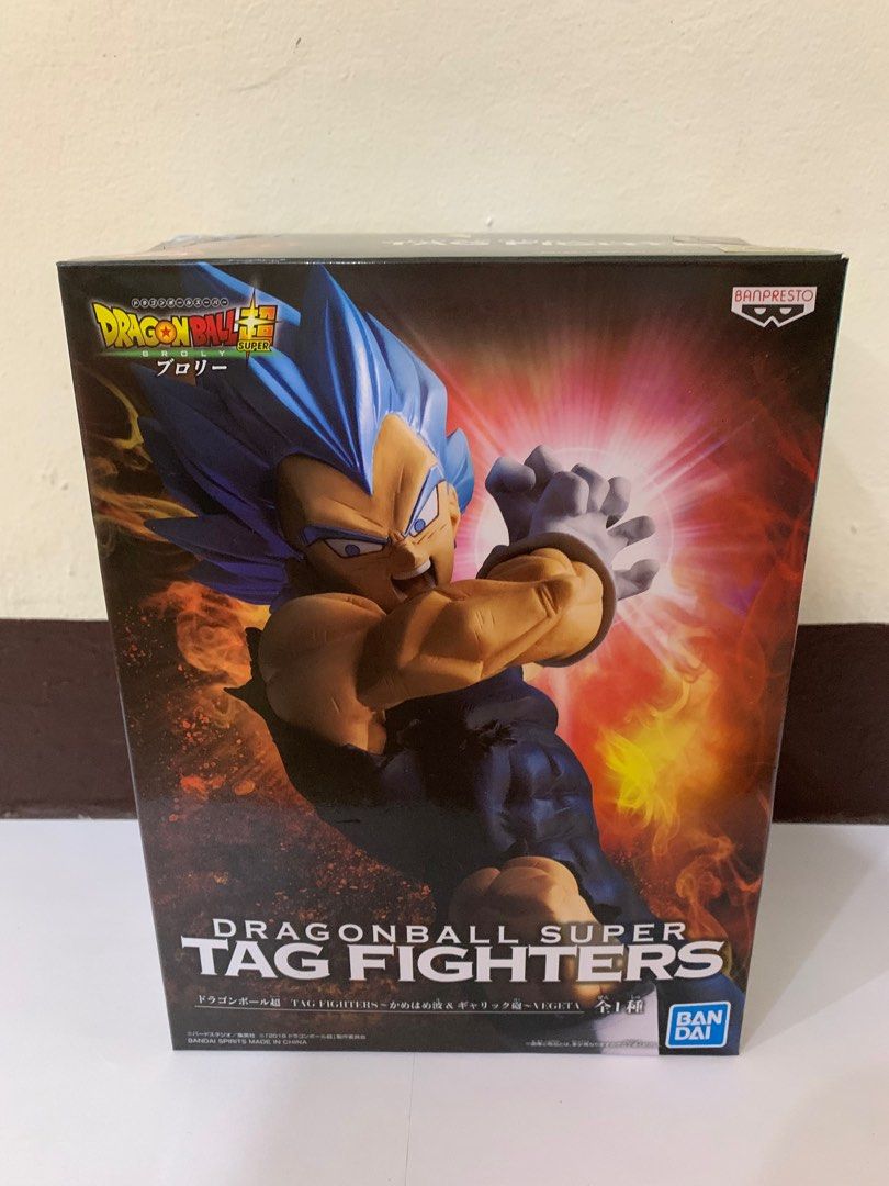 DragonBall Tag Fighters: Super Saiyan God Vegeta Figure on Carousell