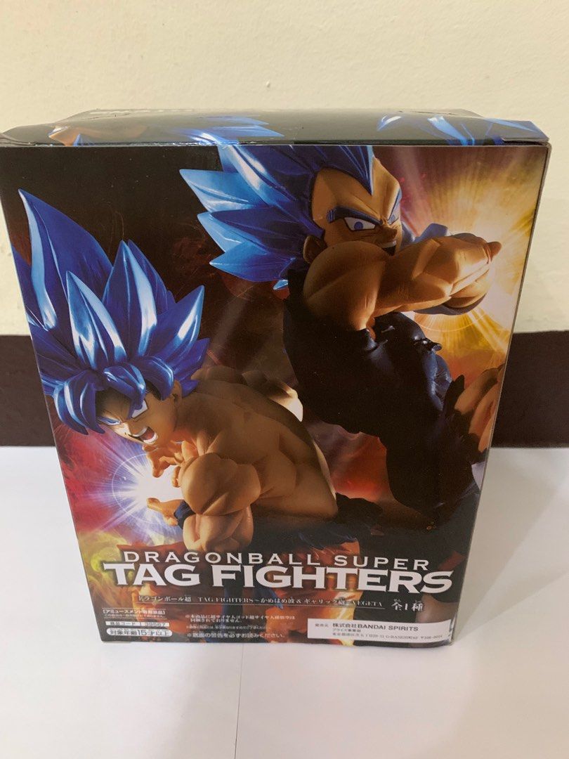 DragonBall Tag Fighters: Super Saiyan God Vegeta Figure on Carousell