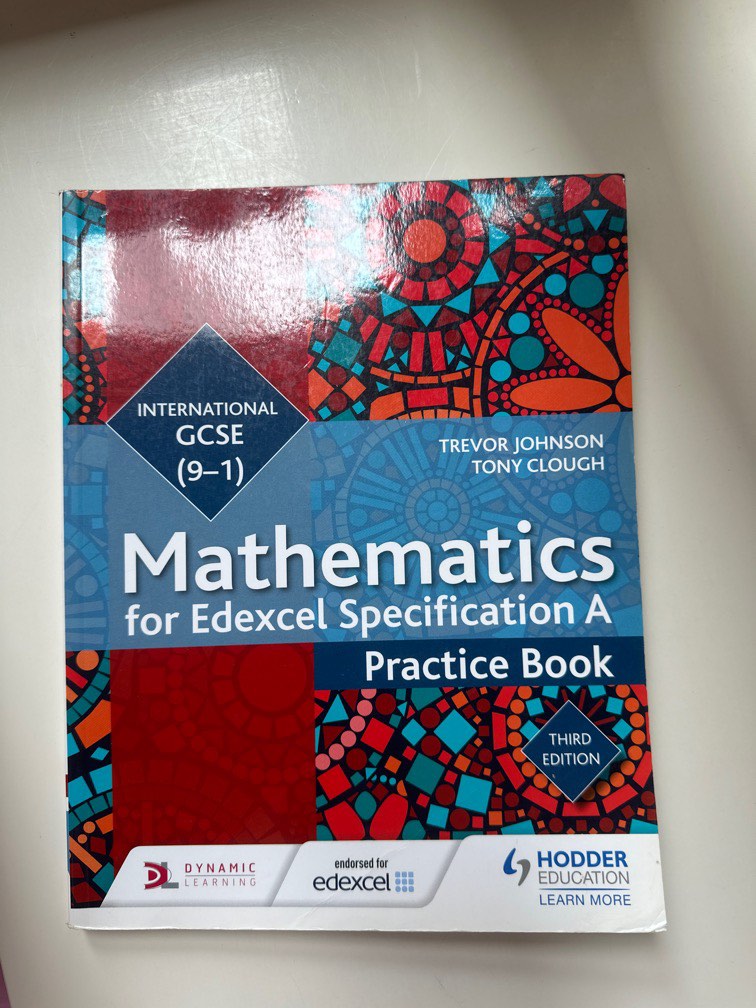 Edexcel IGCSE Mathematics, 興趣及遊戲, 書本 & 文具, 教科書 - Carousell