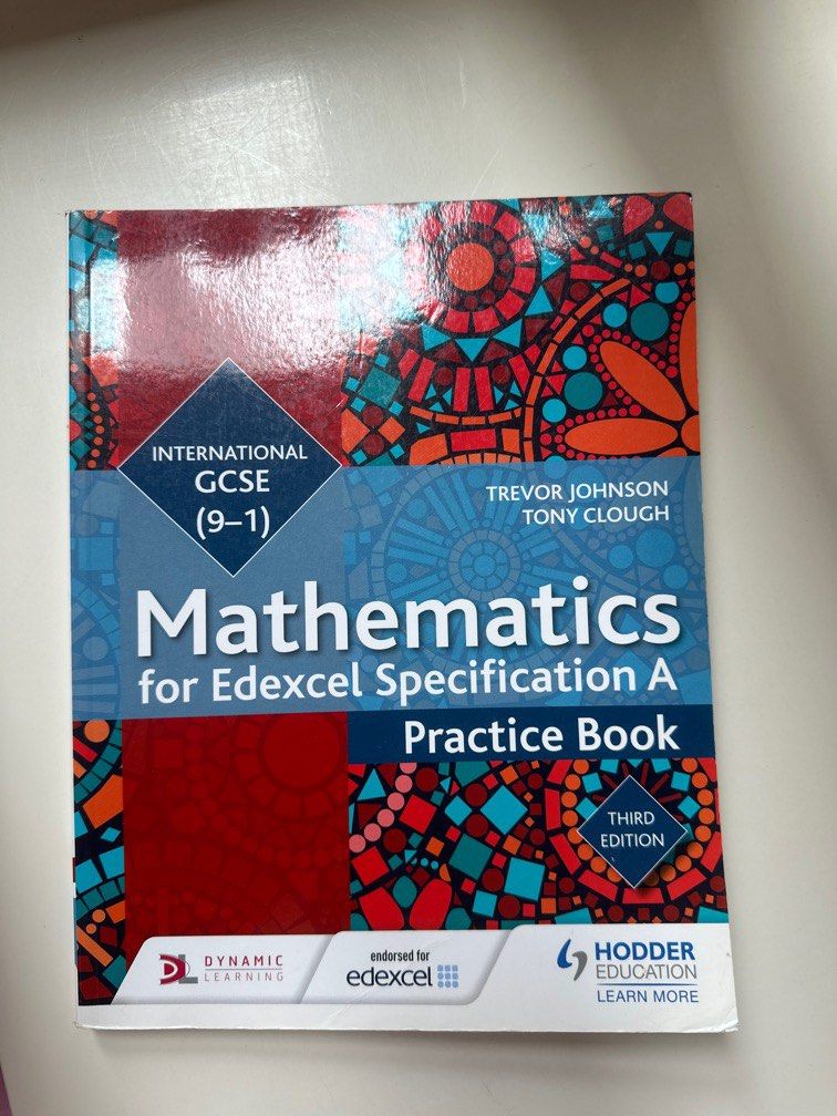 Edexcel IGCSE Mathematics, 興趣及遊戲, 書本 & 文具, 教科書 - Carousell