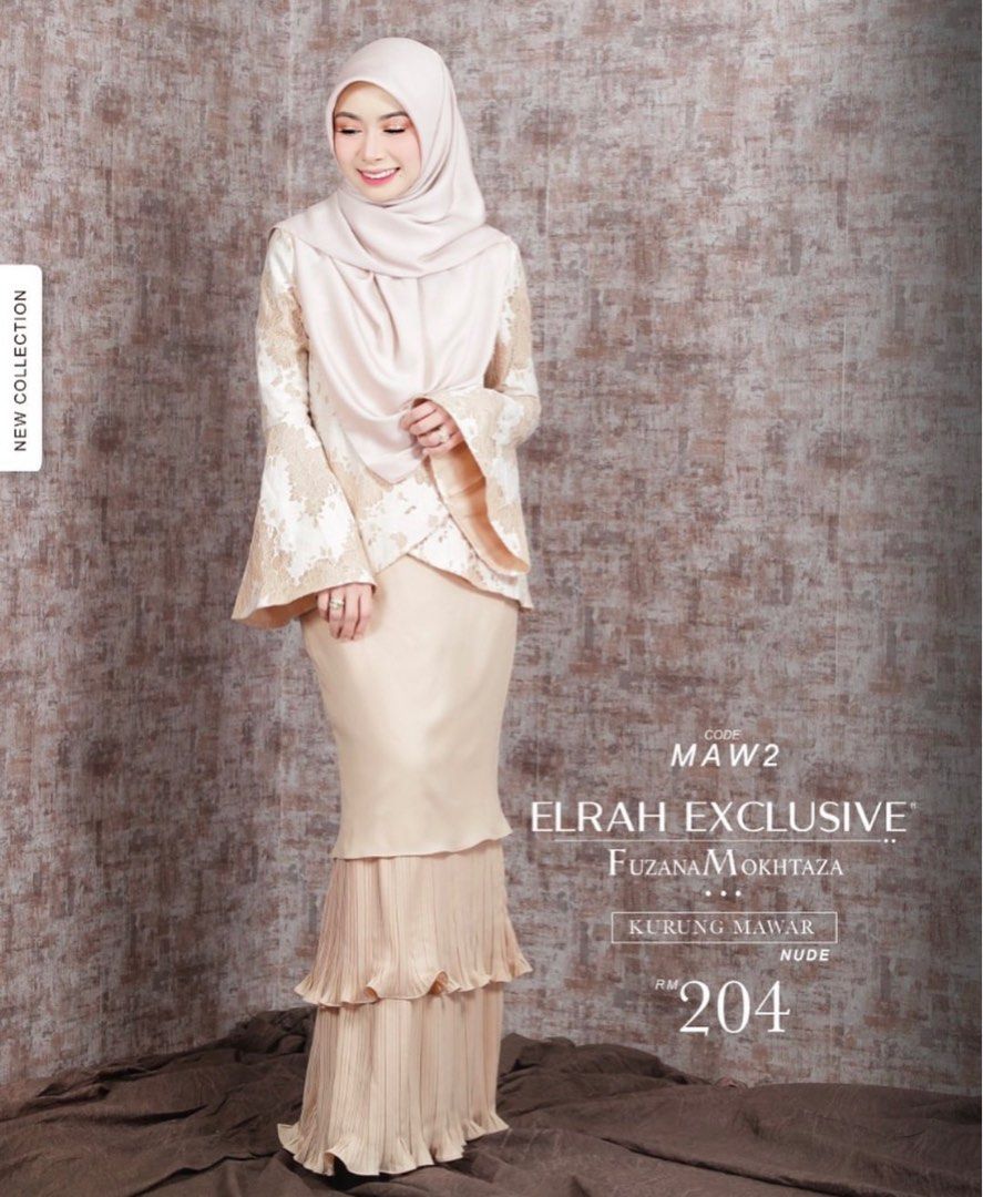 Elrah size S, Women's Fashion, Muslimah Fashion, Baju Kurung & sets on ...