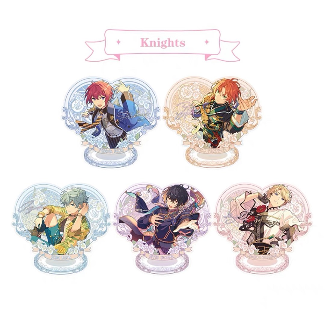enstars knights split cn flower glitter acrylic stand ensemble stars ...